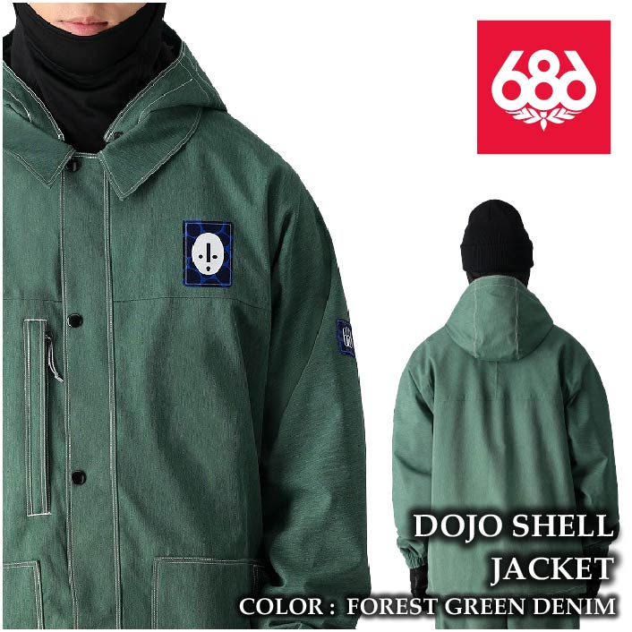 【楽天市場】レビューでクーポン★[日本正規品] スノーボード ウェア ジャケット シックスエイトシックス 2025 686 DOJO ...