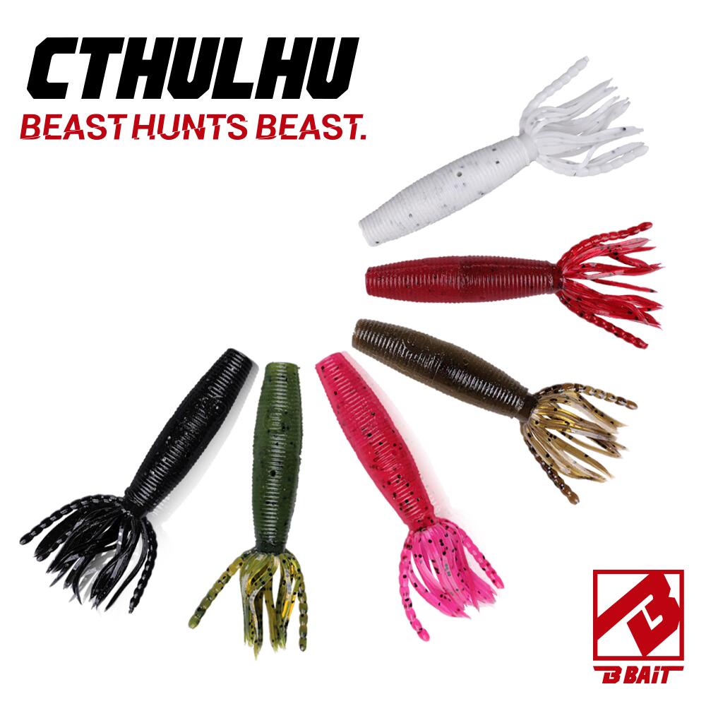 【楽天市場】B-BAIT CTHULHU（クトゥルフ） soft worm (バス釣り バス 海釣り)：Nest shop