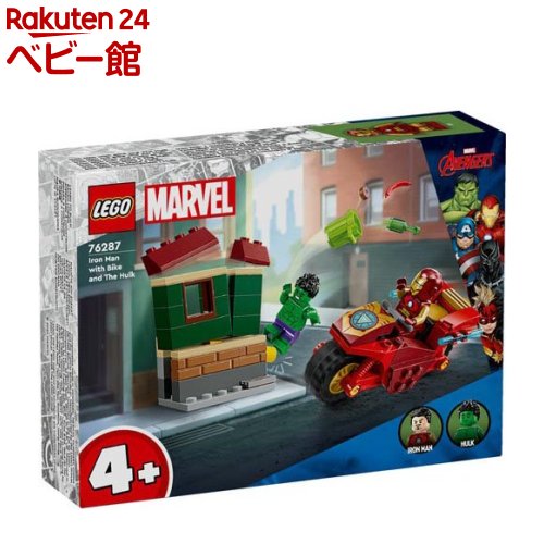 【楽天市場】レゴ(LEGO) スーパー・ヒーローズ バイクに乗ったアイアンマンとハルク 76287(1個)【レゴ(LEGO)】[おもちゃ 玩具 ...