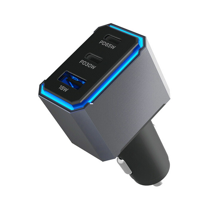 【楽天市場】最大合計113W出力 USB PD×2ポート/USB-A×1ポート搭載 DC充電器(DC063)：ネットショップカシムラ