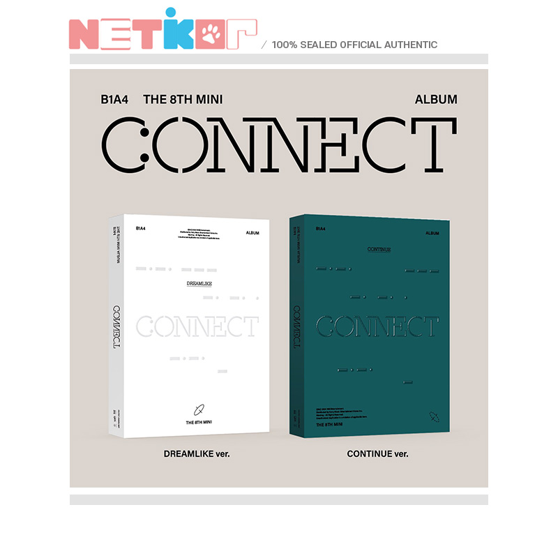 【楽天市場】(2種選択)【B1A4】8th Mini Album【CONNECT】 韓国チャート反映【送料無料】：netkor