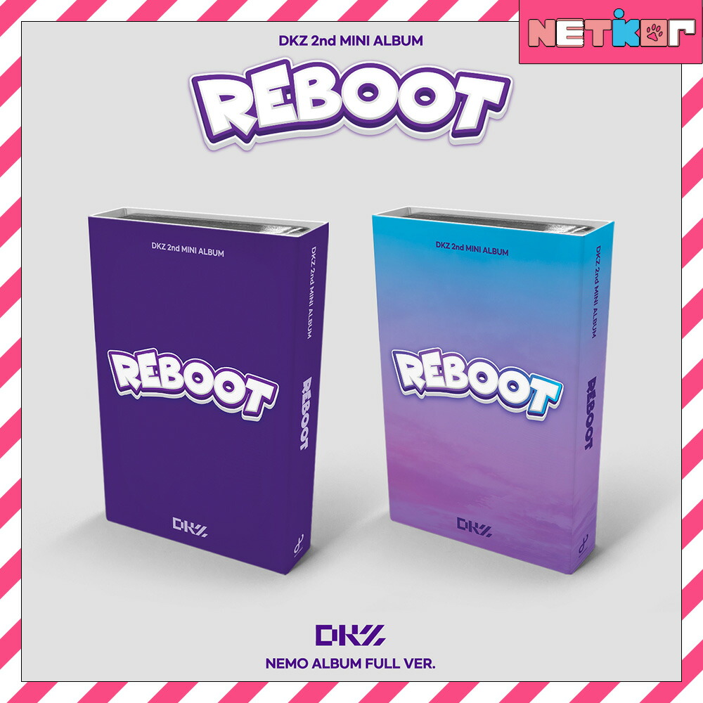 【楽天市場】(NEMO) (2種セット) 【DKZ】2nd Mini Album【REBOOT】 韓国チャート反映【送料無料】：netkor