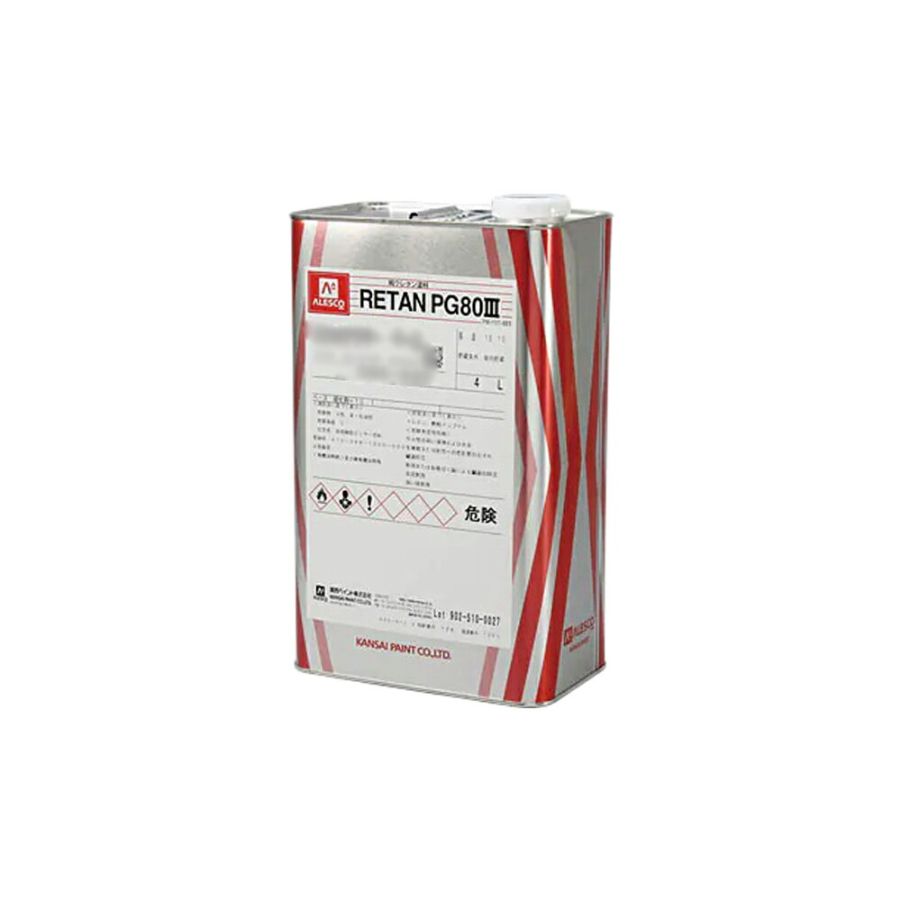 【楽天市場】関西ペイント 388-029 レタンPG80 SUクリヤーベース 4L 取寄：ネットペイント 楽天市場店