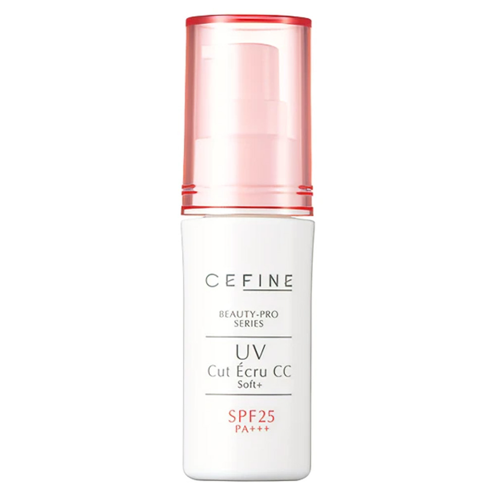 【楽天市場】セフィーヌ UVカットエクリュ CC ソフト＋ 30g [ 日やけ止め 美容液 メイク下地 SPF25 PA+++ サンケア ノンケミカル 紫外線 ブルーライト ] 定形外 対応 ...