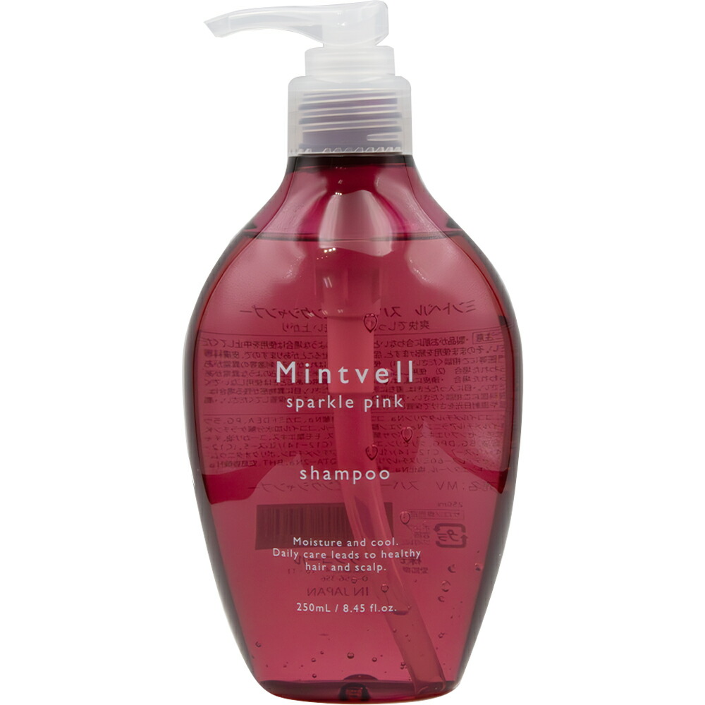 【楽天市場】サンコール ミントベル スパークルピンクシャンプー 250mL クールシャンプー 女性 冷 感 冷やし 爽快 スッキリ サロン専売品 おすすめ 夏 クール シャンプー 人気 冷涼感 ...