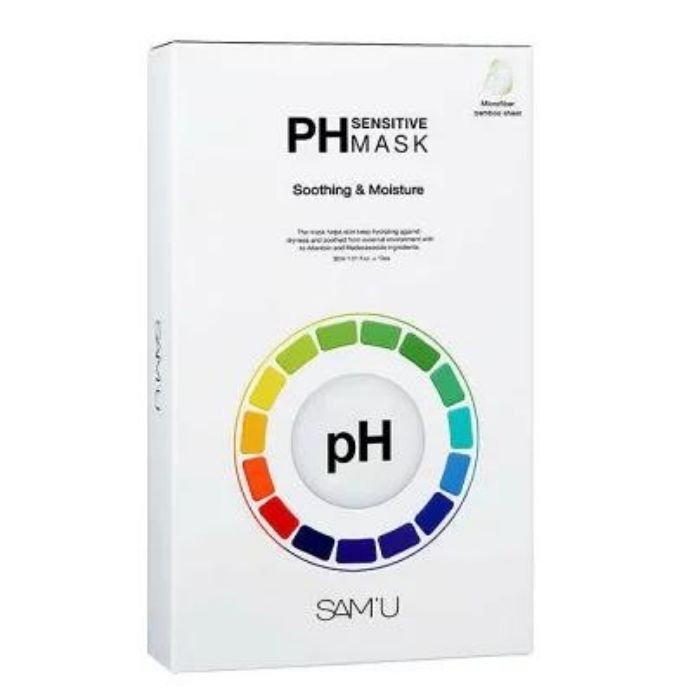 【楽天市場】SAM'U 正規品 サミュPHセンシティブマス PH SENSITIVE MASK 10枚 マスクパック 保湿 敏感肌ケア 乾燥肌ケア スキンケア 肌荒れケア 毛穴ケア 弱酸性 低 ...