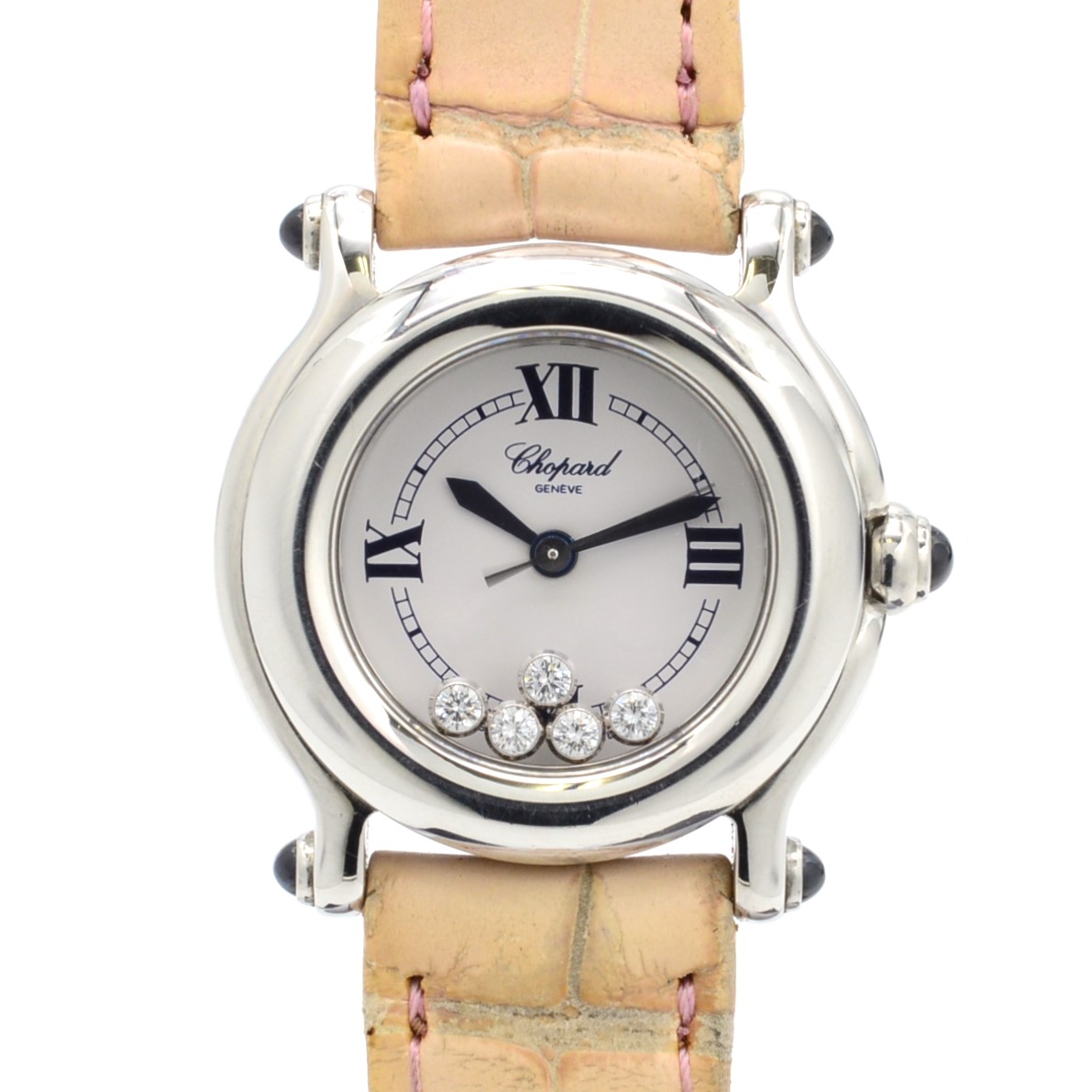 【楽天市場】CHOPARD ショパール ハッピースポーツ 27/8245-23 5Pダイヤ クォーツ SS 白文字盤 レディース腕時計 【中古】：Clockwise【クロックワイズ】