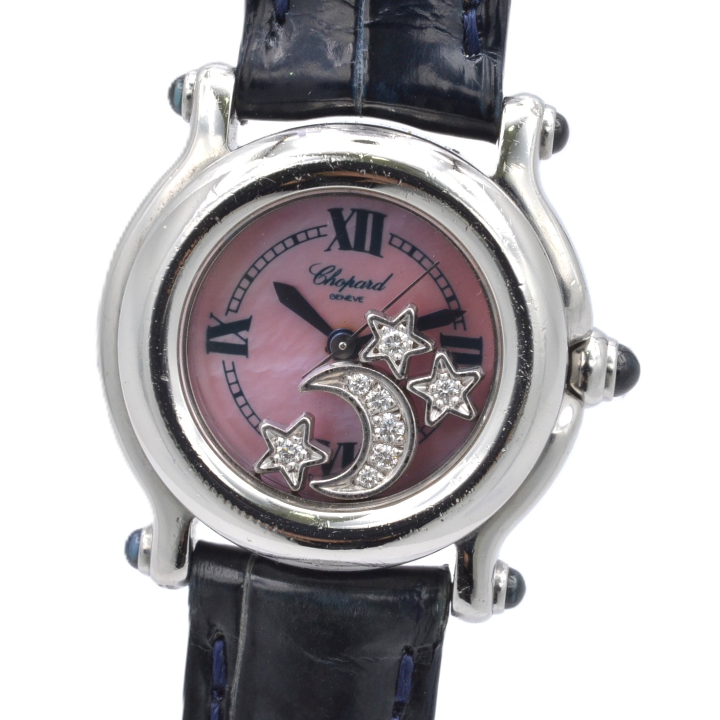 【楽天市場】CHOPARD ショパール ハッピースポーツ ムーンスター 27/8245-3008 レディース腕時計 クォーツ シルバー文字盤 【中古】：Clockwise【クロックワイズ】