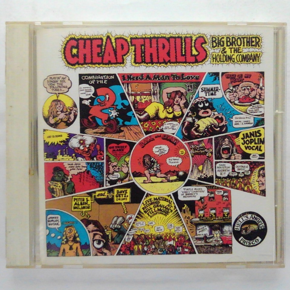 【楽天市場】ZC12867【中古】【CD】BIG BROTHER AND THE HOLDING COMPANY CHEAP THRILLS ...
