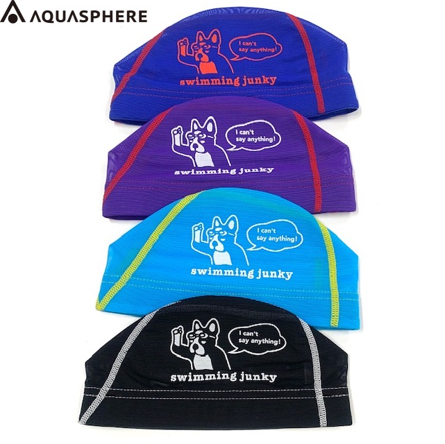 【楽天市場】スイムジャンキー メッシュキャップ アクアスフィア AQUASPHERE スイムキャップ SWIM JUNKY 水泳 帽子：NEW LEVEL