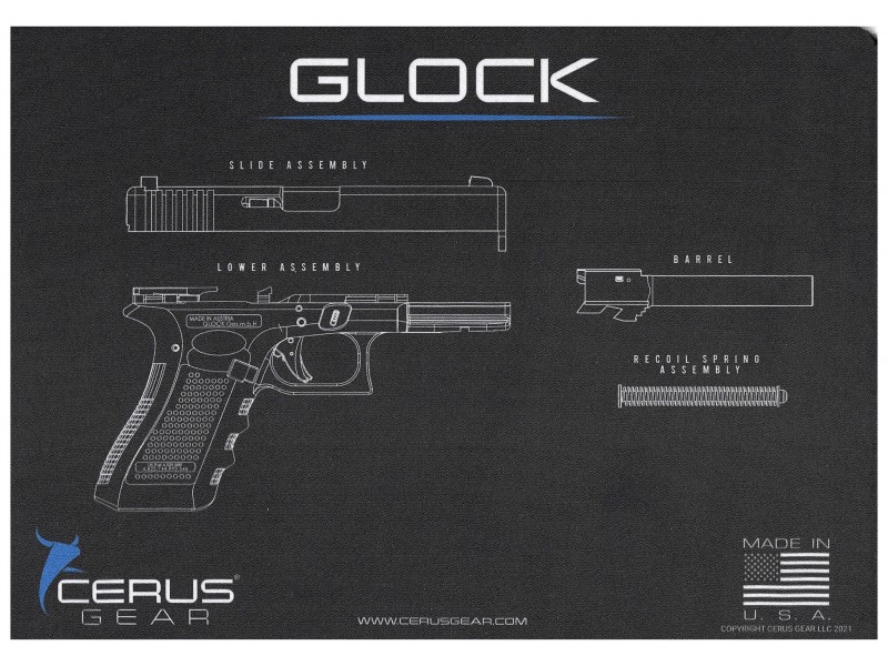 【楽天市場】CERUS GEAR(シーラスギア) メンテナンス EDCマット グロック：NEWMGC福岡店