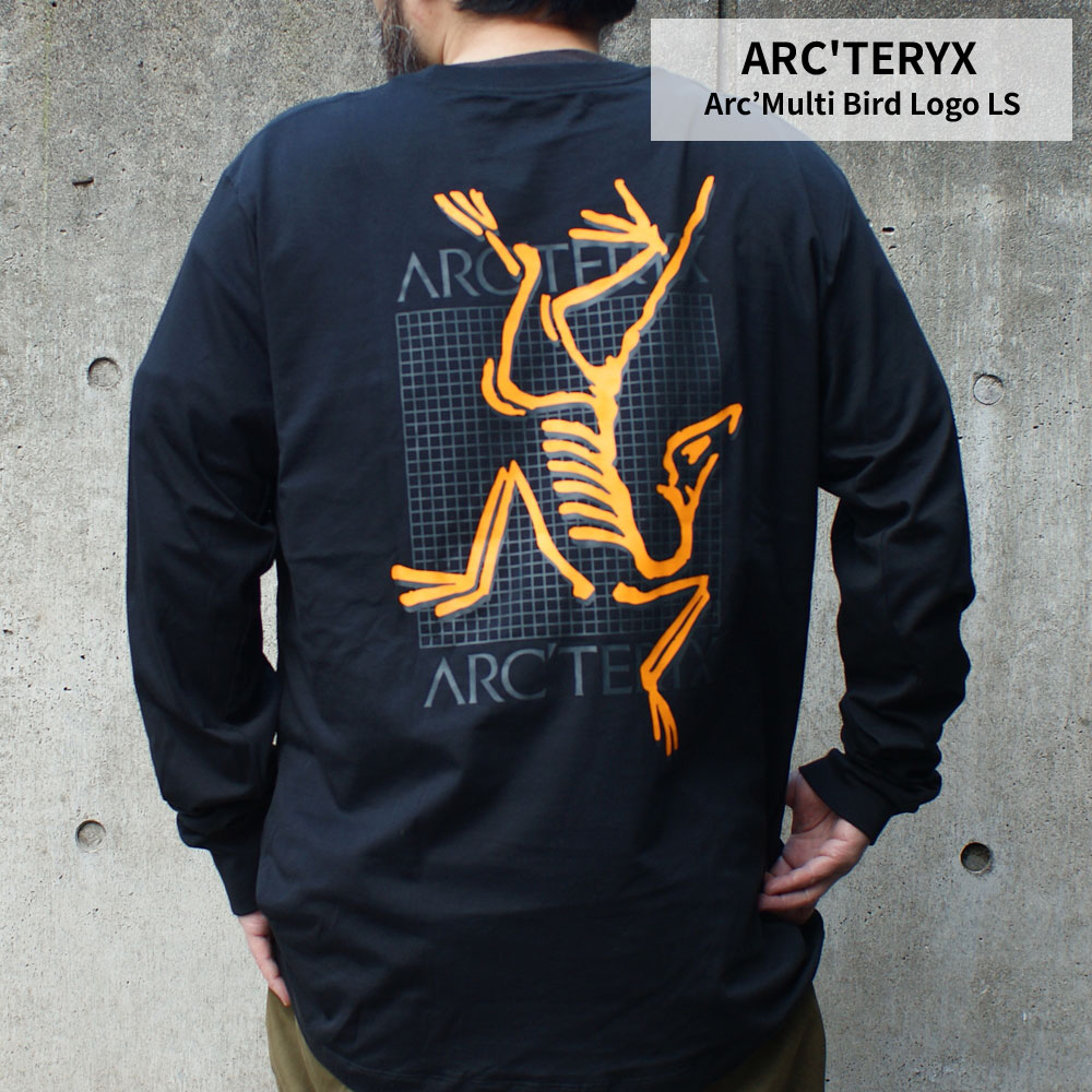 【楽天市場】全て新品・正規品 アークテリクス ARC'TERYX Arc’Multi Bird Logo LS M マルチバード ロゴ 長袖Tシャツ X000007746 メンズ 新作 ...