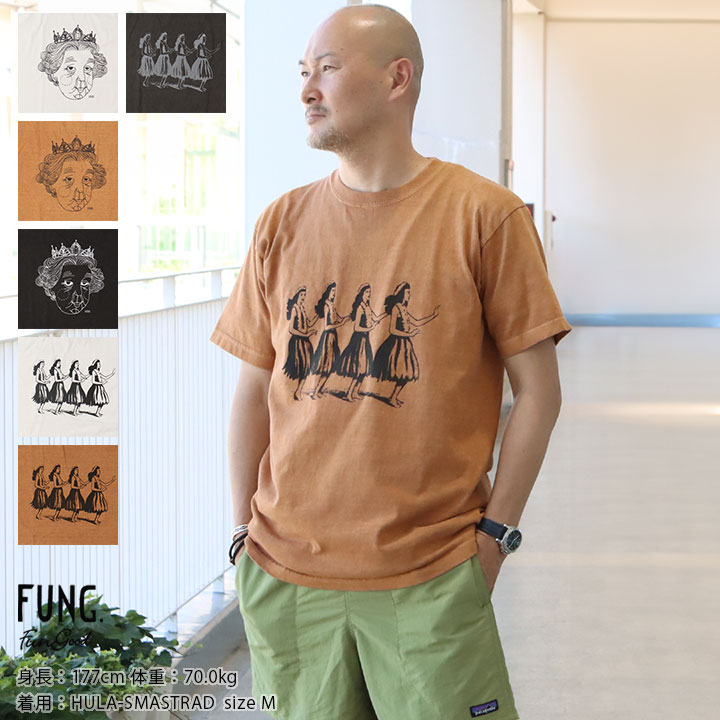 【楽天市場】【20％OFF！】FUNG(ファング) ピグメント ベーシックTシャツ(BASICT-PG)※1枚のみメール便配送可能です ...