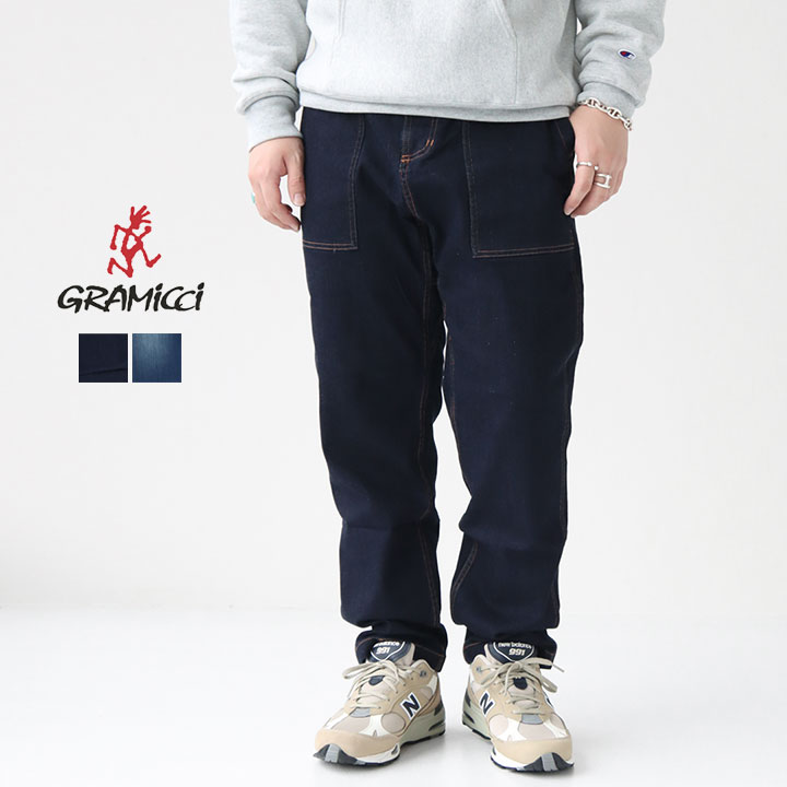 【楽天市場】GRAMICCI(グラミチ) ストレッチデニムルーズテーパードリッジパンツ(G3FU-P052)：news-webshop（ニューズ）