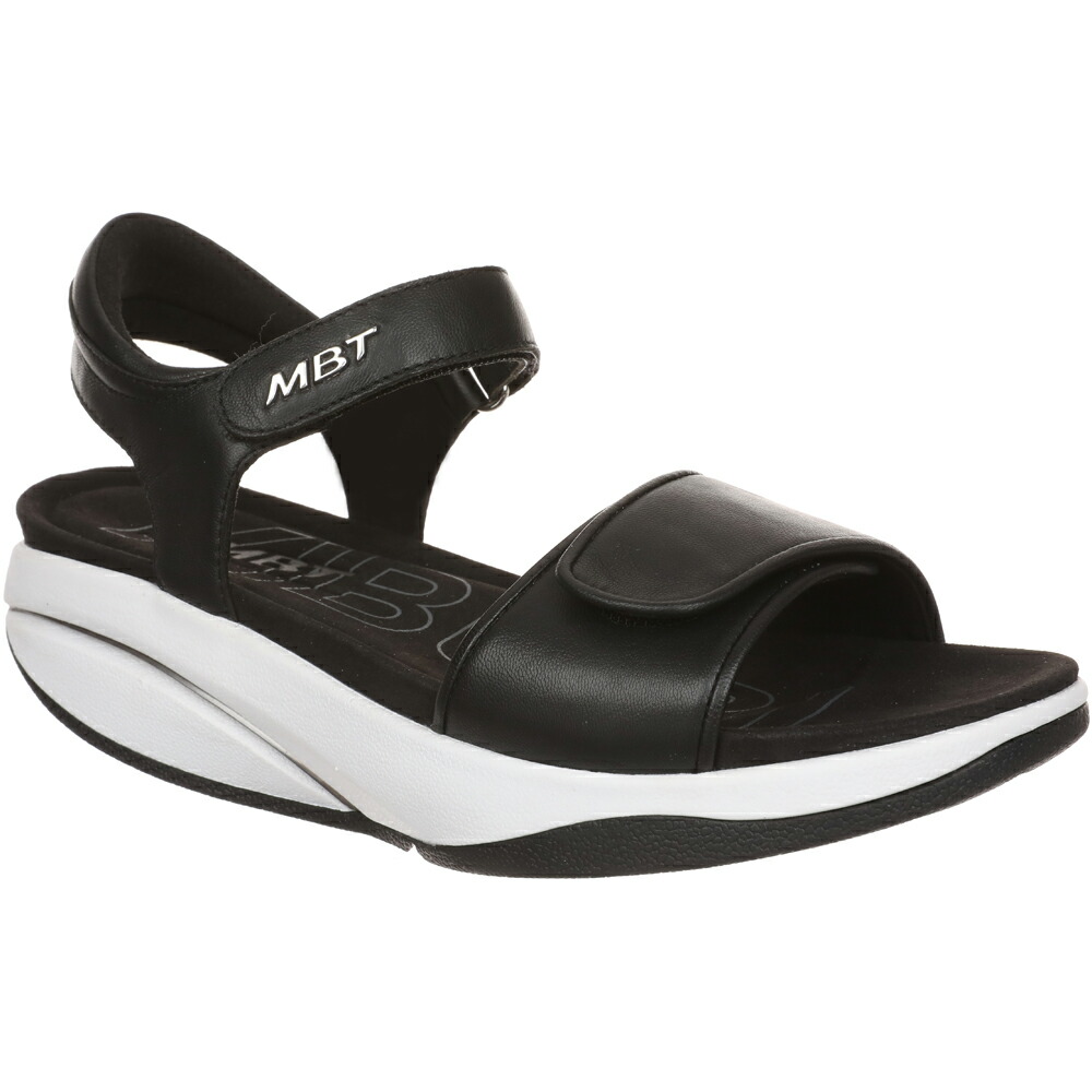 【楽天市場】【SALE】 MBT エムビーティー レディース シューズ 靴 サンダル MALIA 2 W BLACK 703255-03I ...