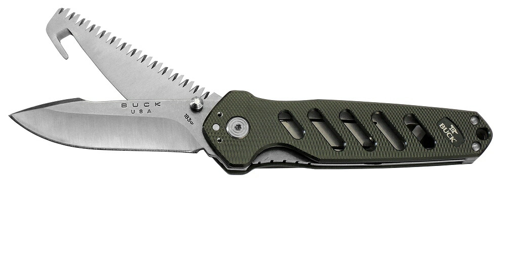 【楽天市場】バックナイフ / BUCK KNIVES アルファクロスロック シャドウグリーン 183GRS：ニューワールドネット名品倶楽部