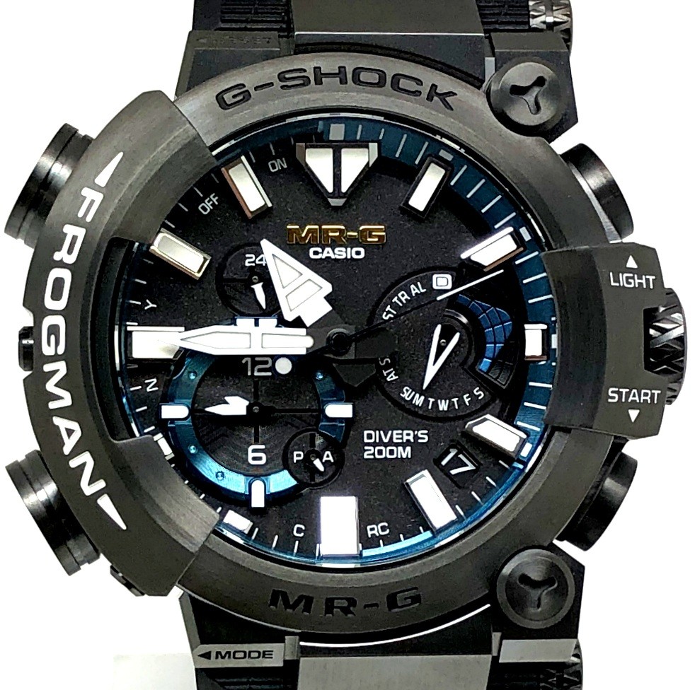 【楽天市場】G-SHOCK ジーショック CASIO カシオ 腕時計 MRG-BF1000R-1A MR-G FROGMAN フロッグマン チタン外装 電波ソーラー Bluetooth搭載 ...
