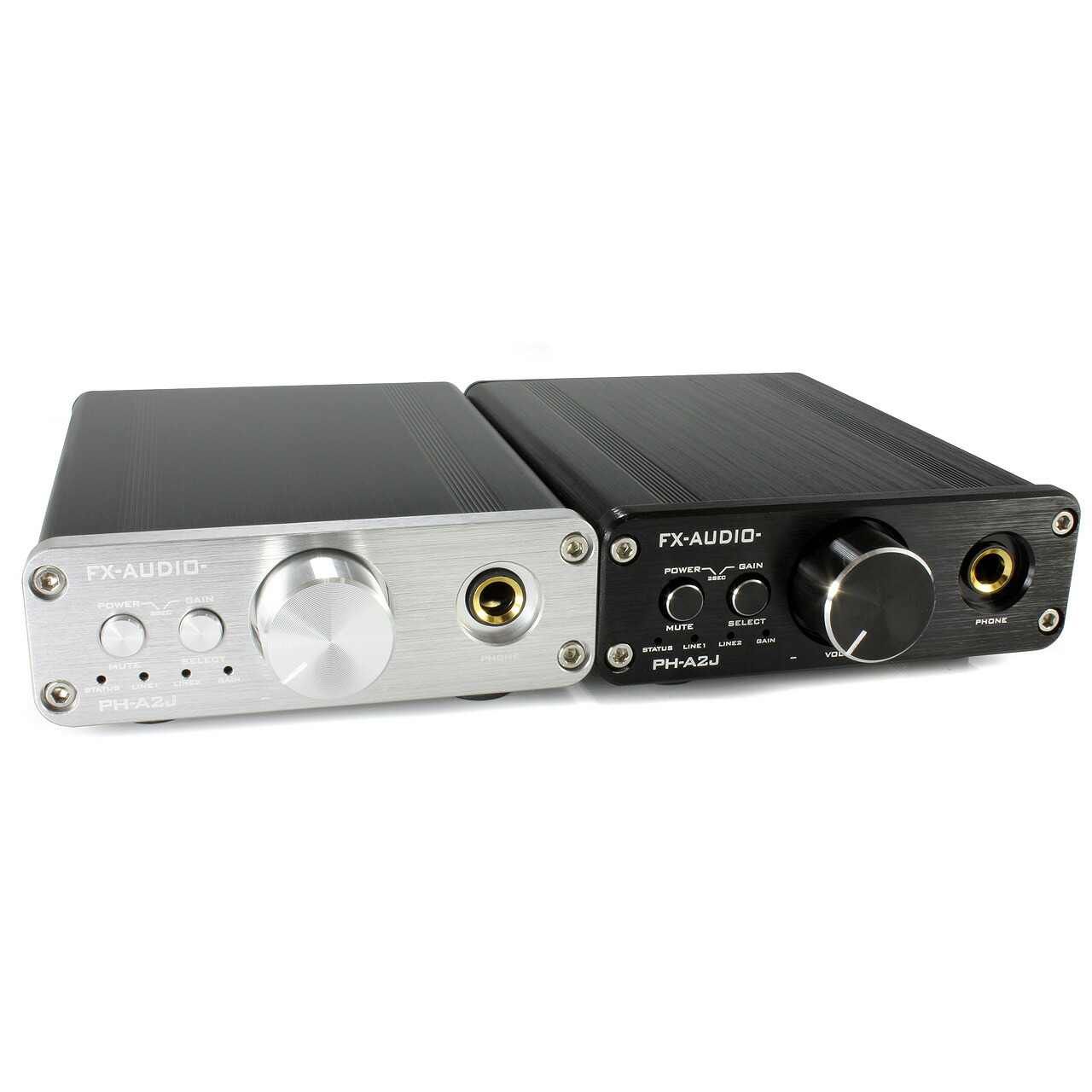 【楽天市場】【送料無料】FX-AUDIO- PH-A2J[ブラック] TPA6120搭載 電流帰還型 Hi-Fiヘッドホンアンプ：NFJストア ...