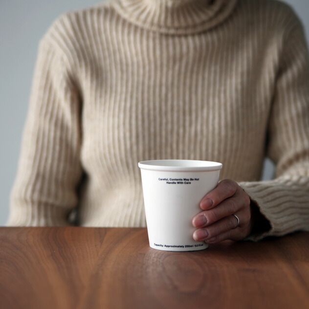 NOT PAPER CUP / ノット ペーパー カップ PUEBCO プエブコ 紙コップ セラミック製 磁器 陶器 カップ コーヒーカップ