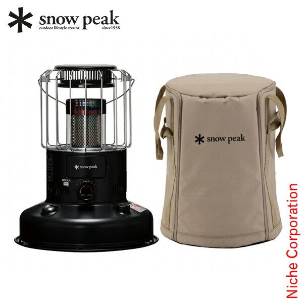 【楽天市場】スノーピーク ストーブ グローストーブ & バッグ セット KH-100BK FES-221-KH 石油ストーブ アウトドア 暖房 ...