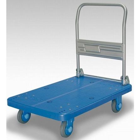 【楽天市場】【車上渡し】カナツー 台車 静音シリーズ ストッパー付き PLA300-DX-DS (430-00810) (重量:16kg) | kanatsu 台車 手押し台車 荷車 キャリー ...