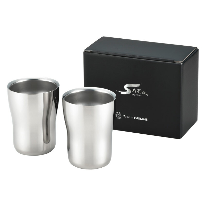 【楽天市場】made in 燕 二重タンブラー230ml 2P：二次会の虎楽天市場店