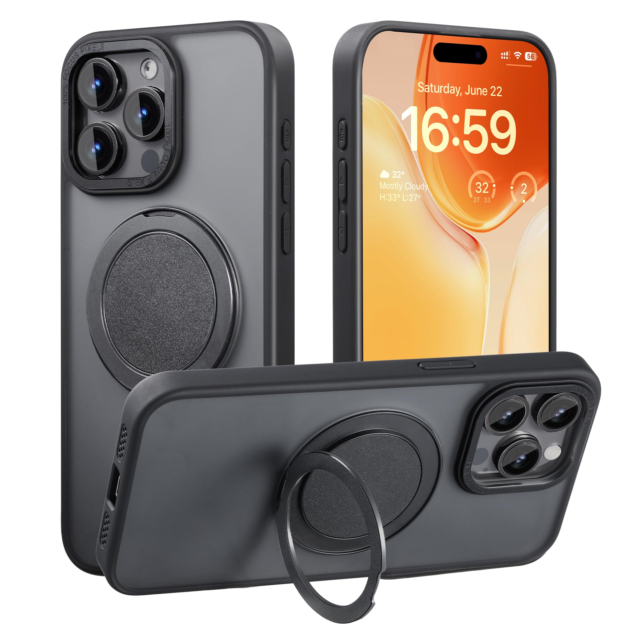 【楽天市場】Magafe対応・スタンド付きMcoifull iphone 15 pro用ケース、マグネット搭載、ワイヤレス充電対応、耐衝撃 ...