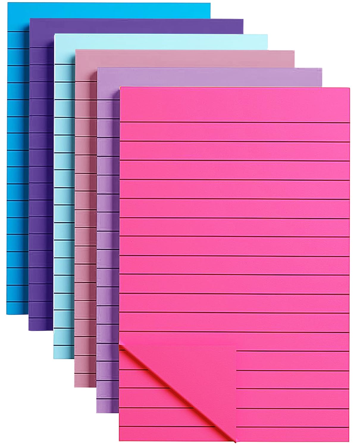 【楽天市場】46枚*6冊付箋 大きい ふせん 付箋紙 付箋 セット 付箋 おしゃれ 学習付箋便利：nikkori store