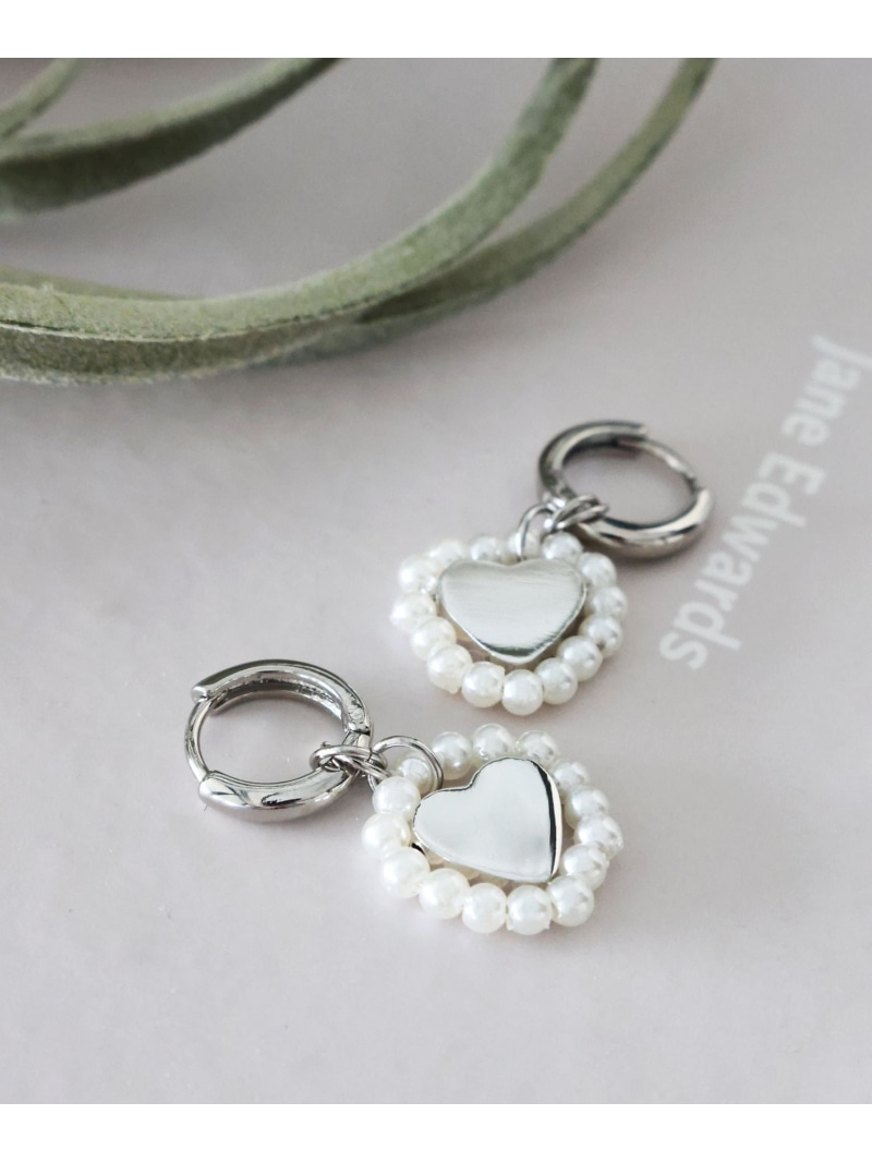 【楽天市場】2WAYハートピアス[tiny tiny(ティニーティニー)] tiny tiny ニコアンド アクセサリー・腕時計 ピアス グレー イエロー[Rakuten Fashion ...