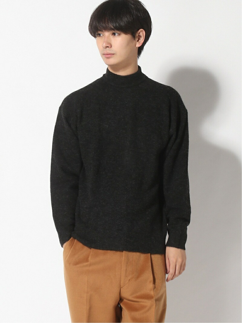 【楽天市場】【SALE／60%OFF】(M)M/NWストレッチモックPO niko and ... ニコアンド トップス ニット グレー ...