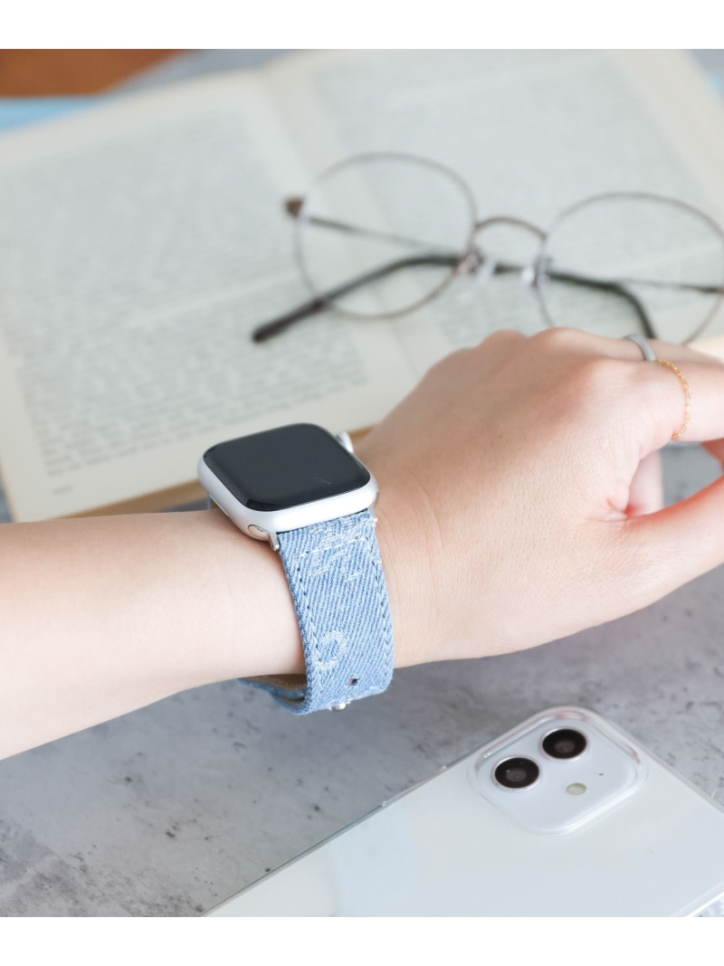 【楽天市場】アップルウォッチフラワーデニムベルト[tiny tiny(ティニーティニー)] tiny tiny ニコアンド スマホグッズ・オーディオ機器 その他のスマホグッズ・オーディオ機器 ...