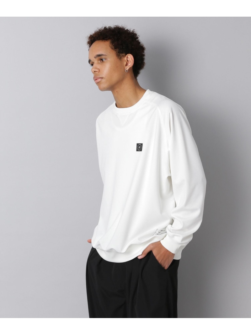 【楽天市場】[NUMERALS]ナンバーロゴスウェット NUMERALS ニコアンド トップス スウェット・トレーナー ホワイト ブラック ...