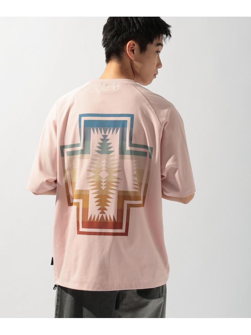 【楽天市場】【SALE／30%OFF】【PENDLETON(ペンドルトン)】別注バックプリントドライポケットT niko and ... ニコアンド トップス カットソー・Tシャツ ホワイト ...