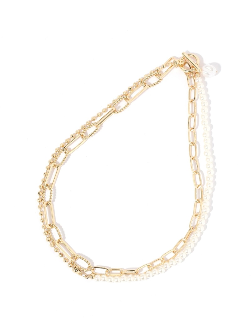 【楽天市場】2連コンビネックレス[tiny tiny(ティニーティニー)] niko and ... ニコアンド アクセサリー・腕時計 ネックレス グレー イエロー[Rakuten ...