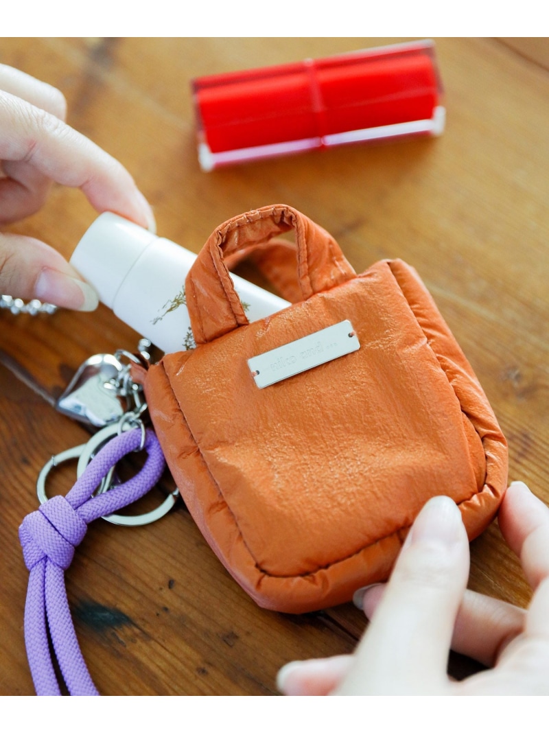 【楽天市場】【SALE／50%OFF】ミニトートBAGチャーム niko and ... ニコアンド ファッション雑貨 チャーム・キーチェーン ...