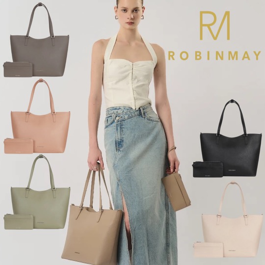 【楽天市場】ROBINMAY ロビンメイ B167 RM 送料無料 楽天初 鞄 バッグ ショルダーバッグ 肩掛け トートバッグ 大容量 A4 母の日 敬老の日 誕生日 ホワイトデー クリスマス ...