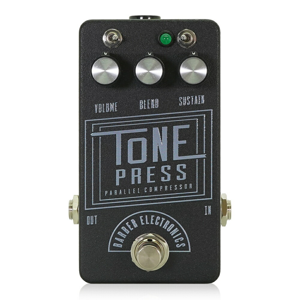 【楽天市場】Barber Electronics - Tone Press V4 Black | コンプレッサー コンプレッションペダル ...