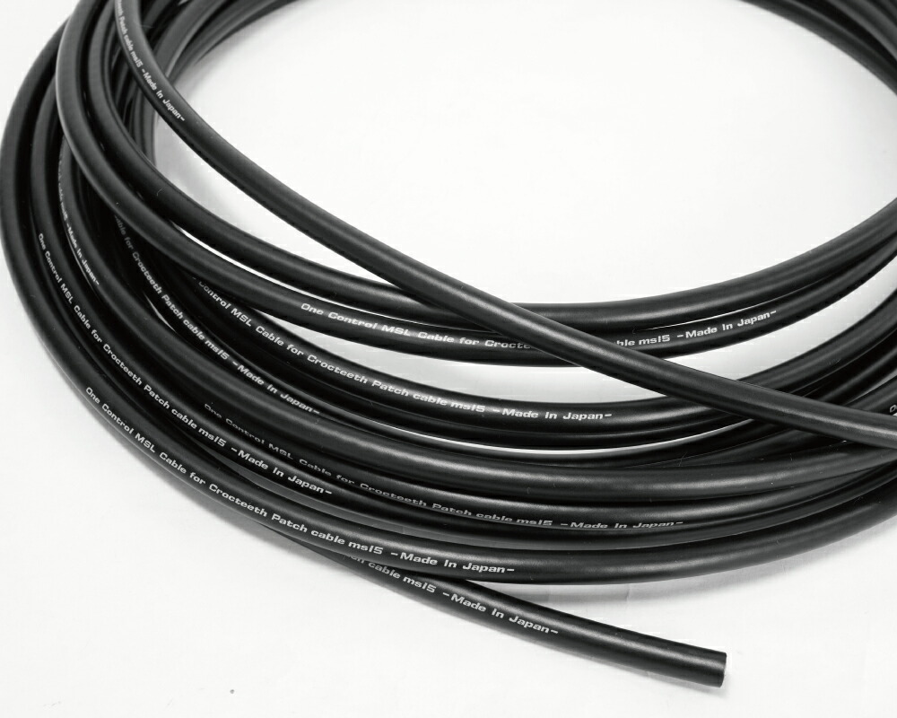 【楽天市場】One Control MSL Cable for CrocTeeth Patch cabel msl5 1m CTC 【ゆう ...