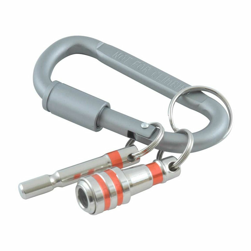 【楽天市場】SK11 携帯 ビットホルダーセット レッド SBH-SETR カラビナ付き メール便対応（5個まで） 4977292882255：スーパーメガホームセンター ejoy