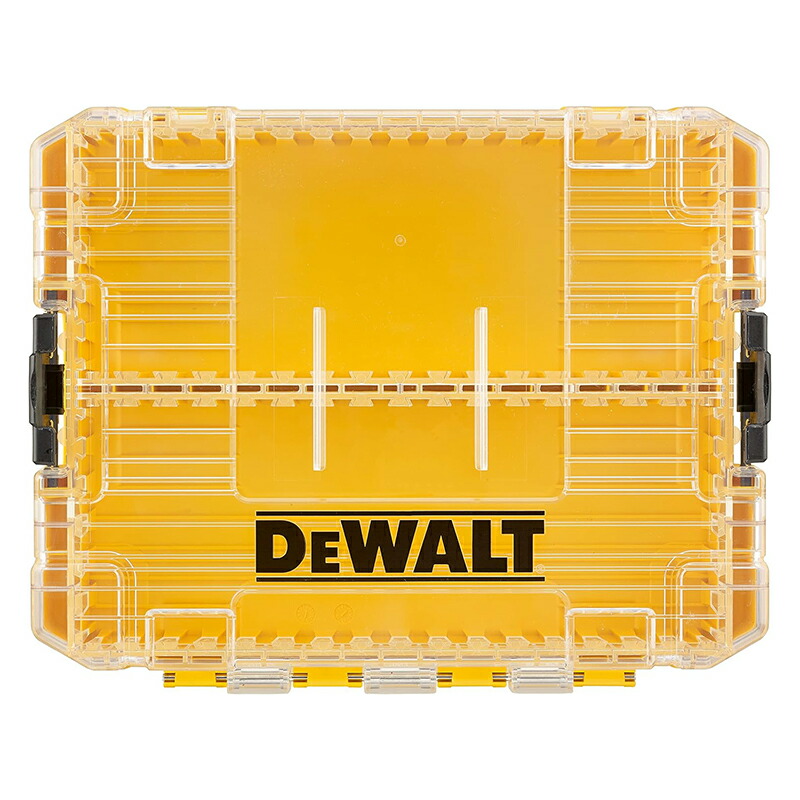 【楽天市場】DEWALT デウォルト タフケース シック 中 DT70803-QZ 工具箱 収納ケース 4536178894746：スーパー ...