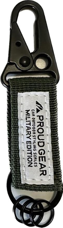 【楽天市場】PROUDGEAR(プラウドギア) PGR721ミリタリーキーホルダーベーシックオリーブ：ニシムタ 楽天市場店