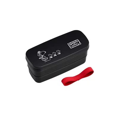 【楽天市場】OSK スヌーピー ブラック ランチボックス 2段 PW-28K 弁当箱：ニシムタ 楽天市場店