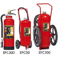 【楽天市場】モリタ宮田工業 業務用 加圧式粉末ABC消火器 ハイパーキングABC EFC20D / EFC50 / EFC100 【リサイクル ...