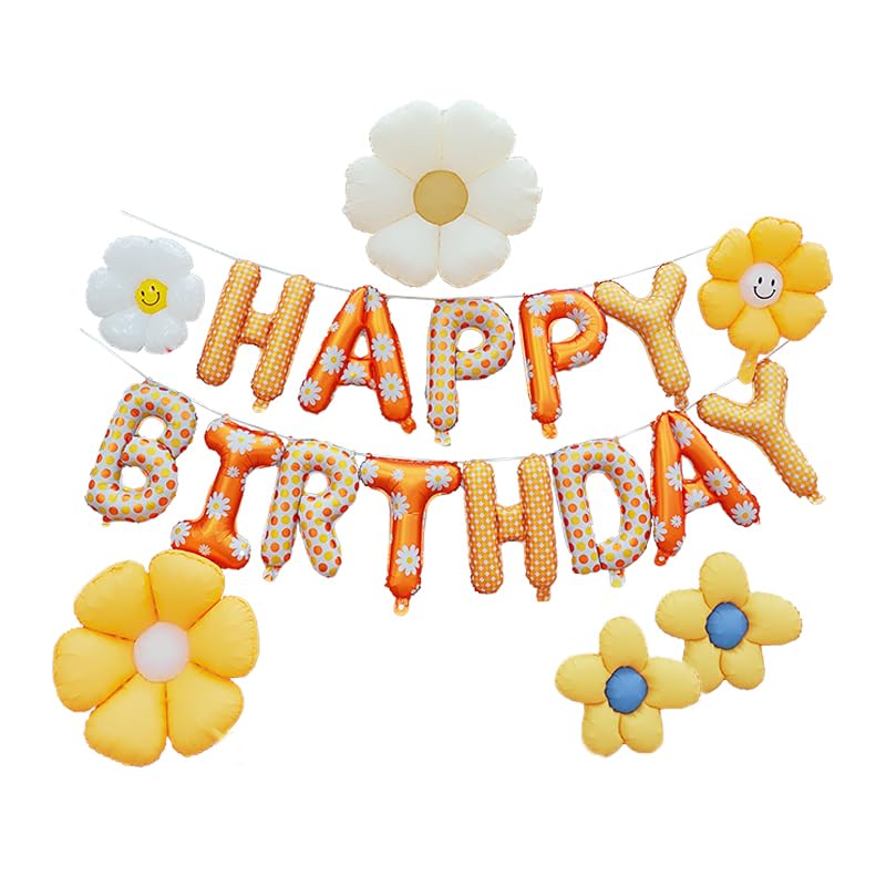 【楽天市場】FENG CHE 誕生日飾り風船 バースデーパーティーデコレーション フラワーバルーン お花風船 happy birthday文字 ...