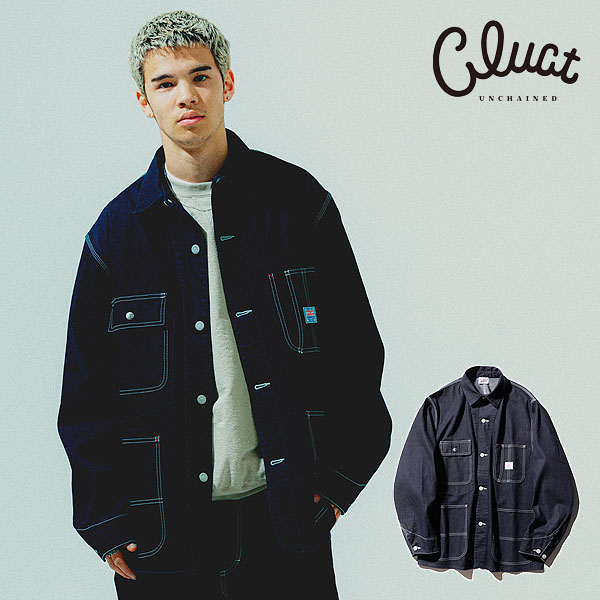 【楽天市場】2024 夏秋 先行予約 9月～10月入荷予定 クラクト CLUCT SANTEE[ONE WASH DENIM JACKET] 04893 メンズ ジャケット 送料無料 ...