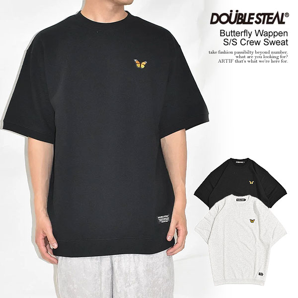 【楽天市場】30％OFF SALE セール ダブルスティール DOUBLE STEAL Butterfly Wappen S/S Crew ...