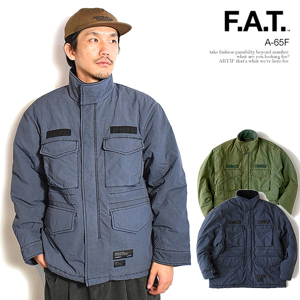 【楽天市場】エフエーティー FAT A-65F f32520-jk13 メンズ ジャケット ミリタリージャケット M-65 AVIREX ア ...
