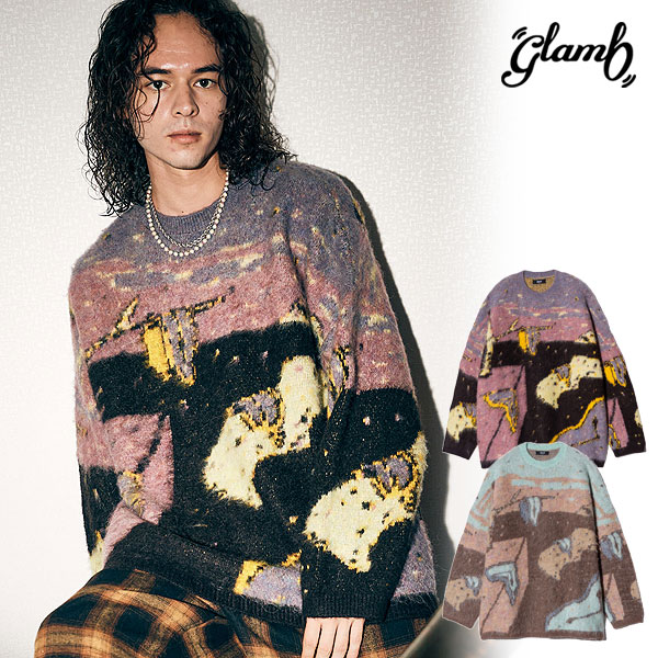 【楽天市場】2025 春 先行予約 3月上旬～中旬入荷予定 グラム glamb Twist Clocks Pullover Knit gb0125-knt01 ツイストクロックプルオーバー ...