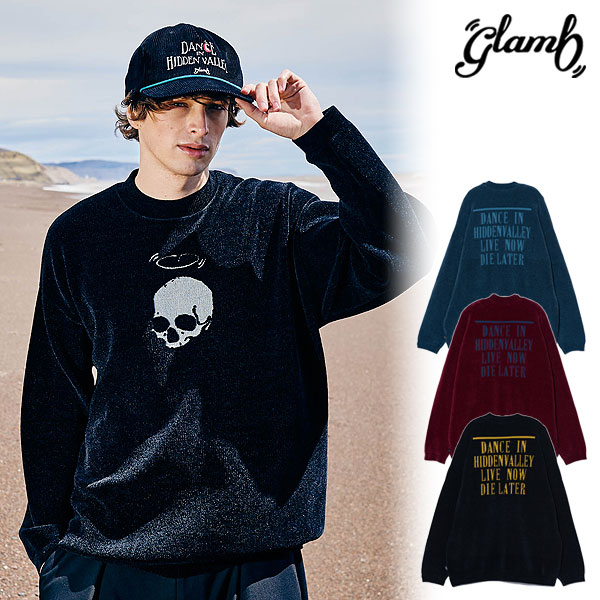【楽天市場】2025 秋 先行予約 9月下旬～10月上旬入荷予定 グラム glamb Skull Molle Knit gb0325-knt04 スカルモールニット ニット 送料無料 ...