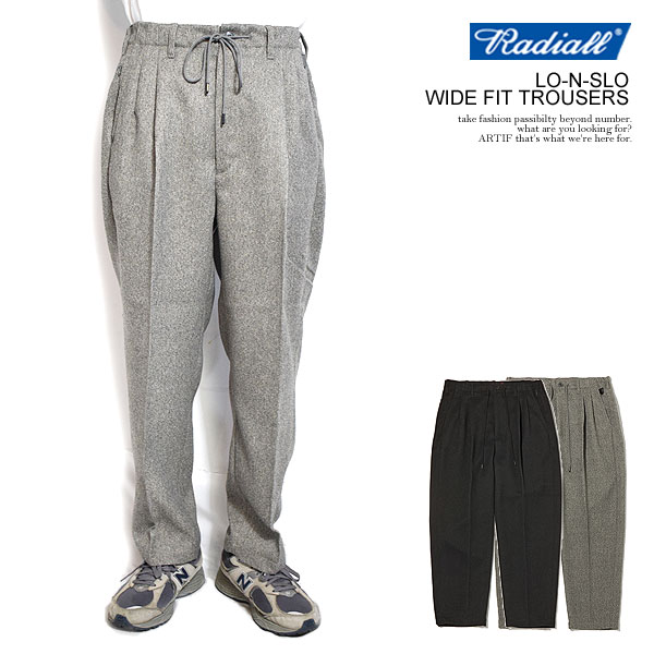 【楽天市場】40％OFF SALEセール RADIALL LO-N-SLO - WIDE FIT TROUSERS rad-24aw ...